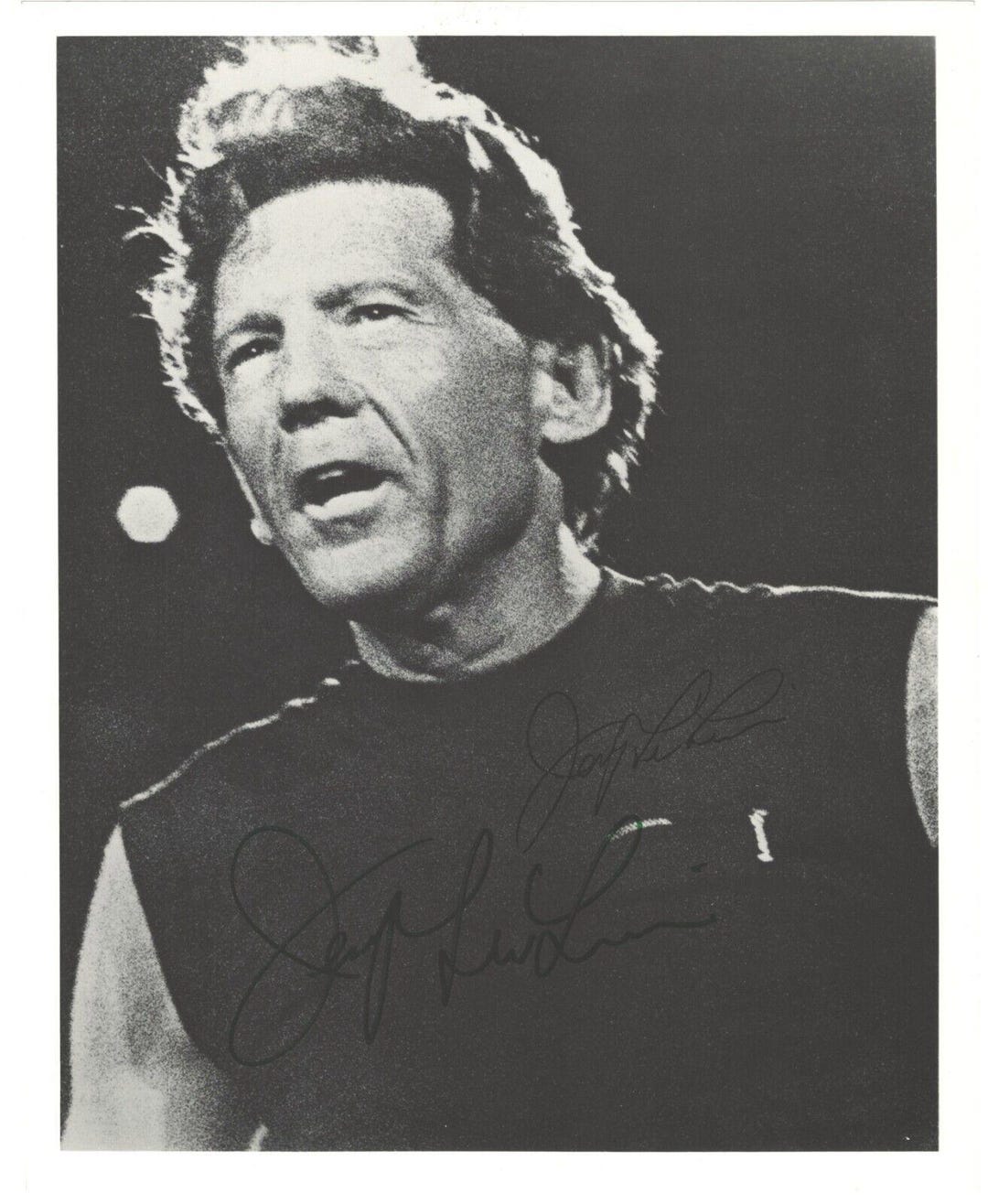 Jerry Lee Lewis Legendary Singer Pianist REAL SIGNED Autographed 8x10 ...