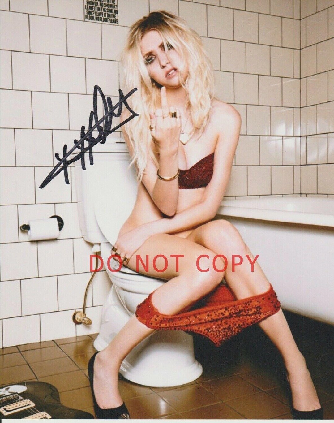 Taylor Momsen of the Pretty Reckless SIGNED Reprint 8x10 Photo Autographed RP 5 - Etsy