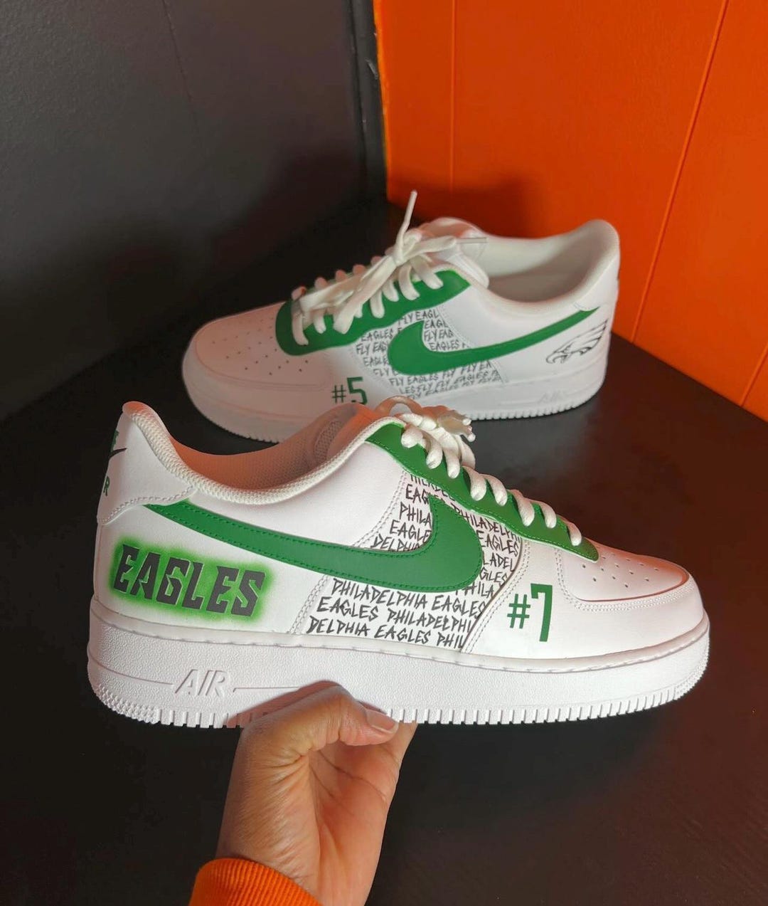 Custom Sports Themed Af1 (detail LVL 1-2) - Etsy