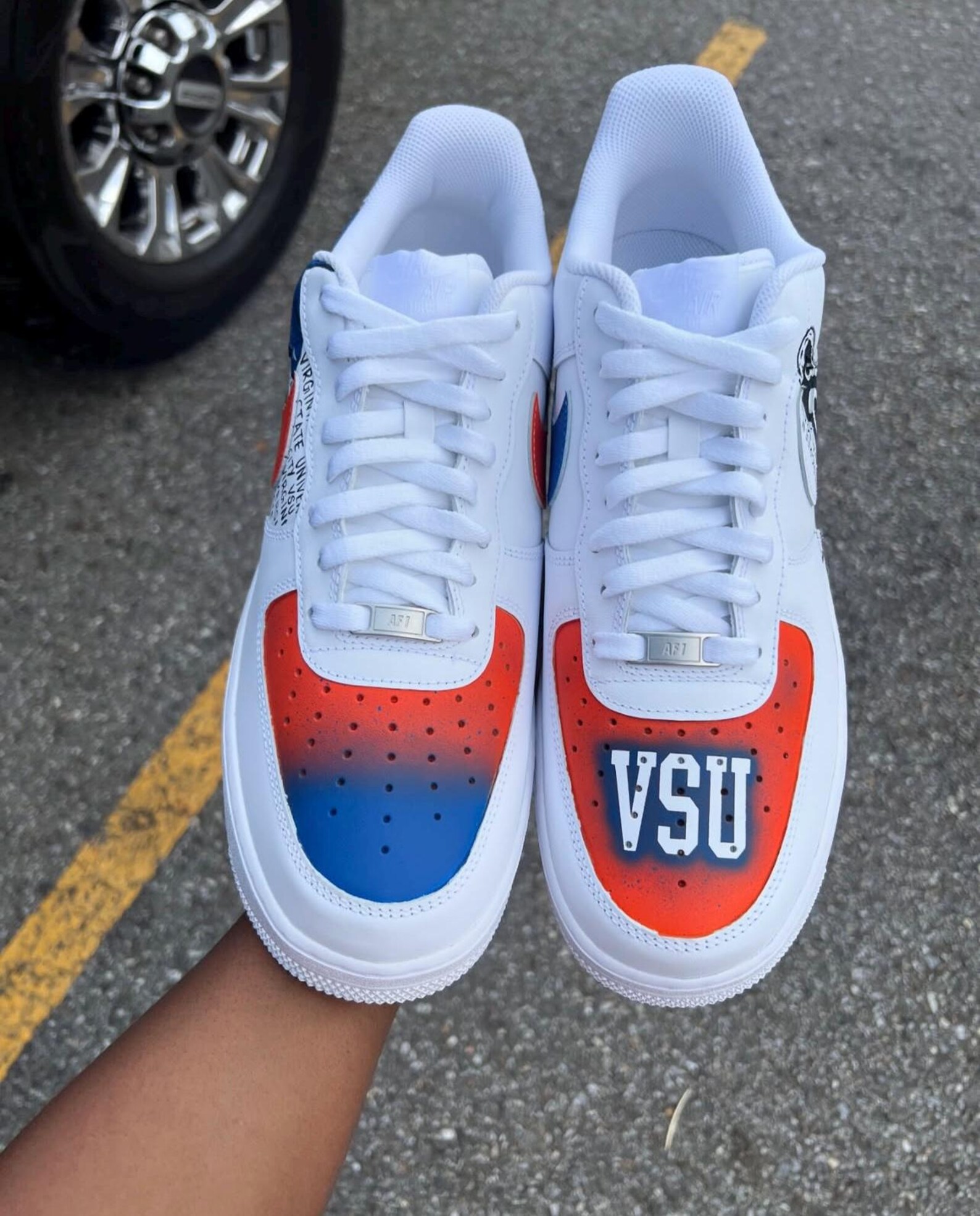 Custom Sports Themed Af1 (detail LVL 1-2) - Etsy