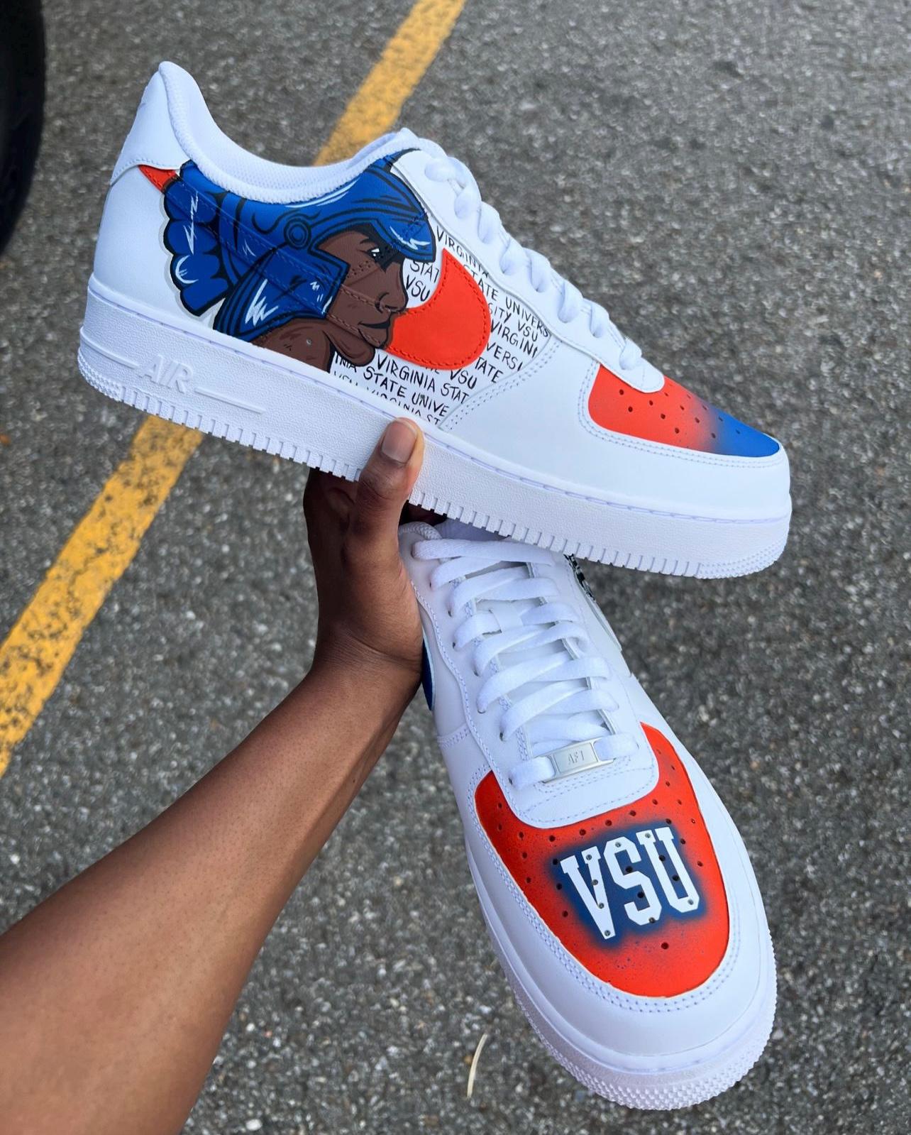 Custom Sports Themed Af1 (detail LVL 1-2) - Etsy