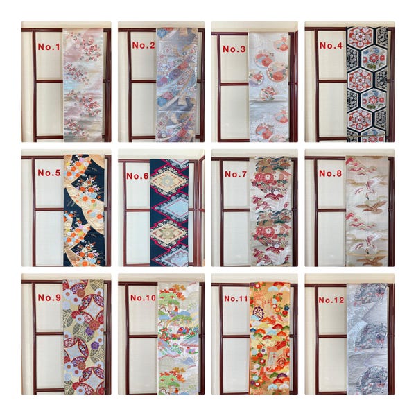 Japanese Obi Fukuro - Etsy