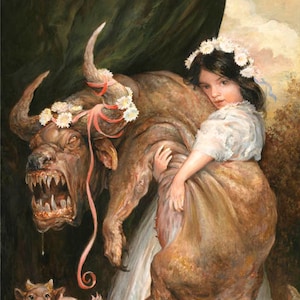Little Darlings (print) Beauty and Beast, Monsters, Ugly Cute, Puppies ...