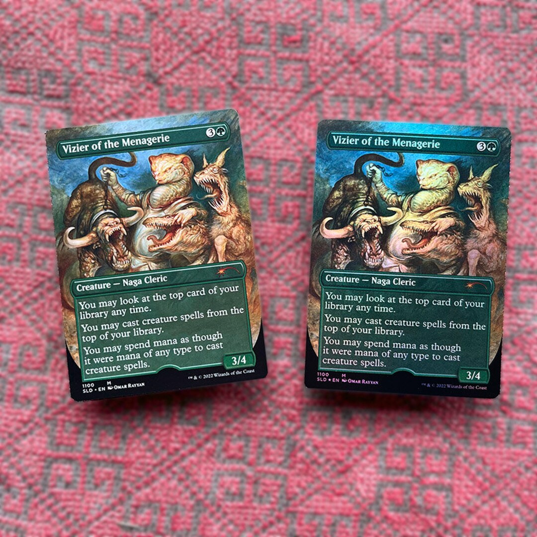 Vizier of the Menagerie Signed Artist Proof Game Card - Magic the ...