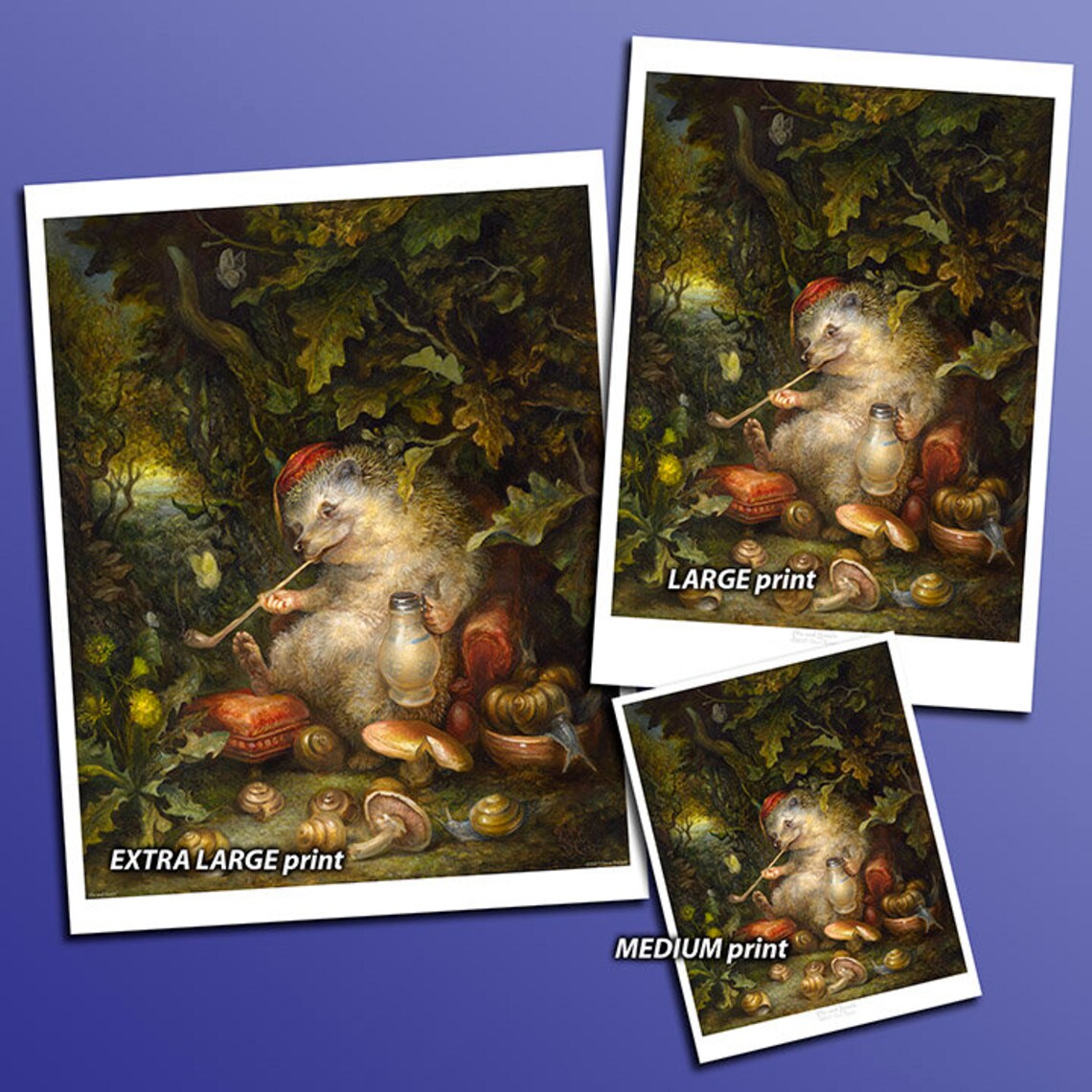 Ale and Snails (print) Hedgehog, Beer, Illustration, Bar Decor, Artwork ...
