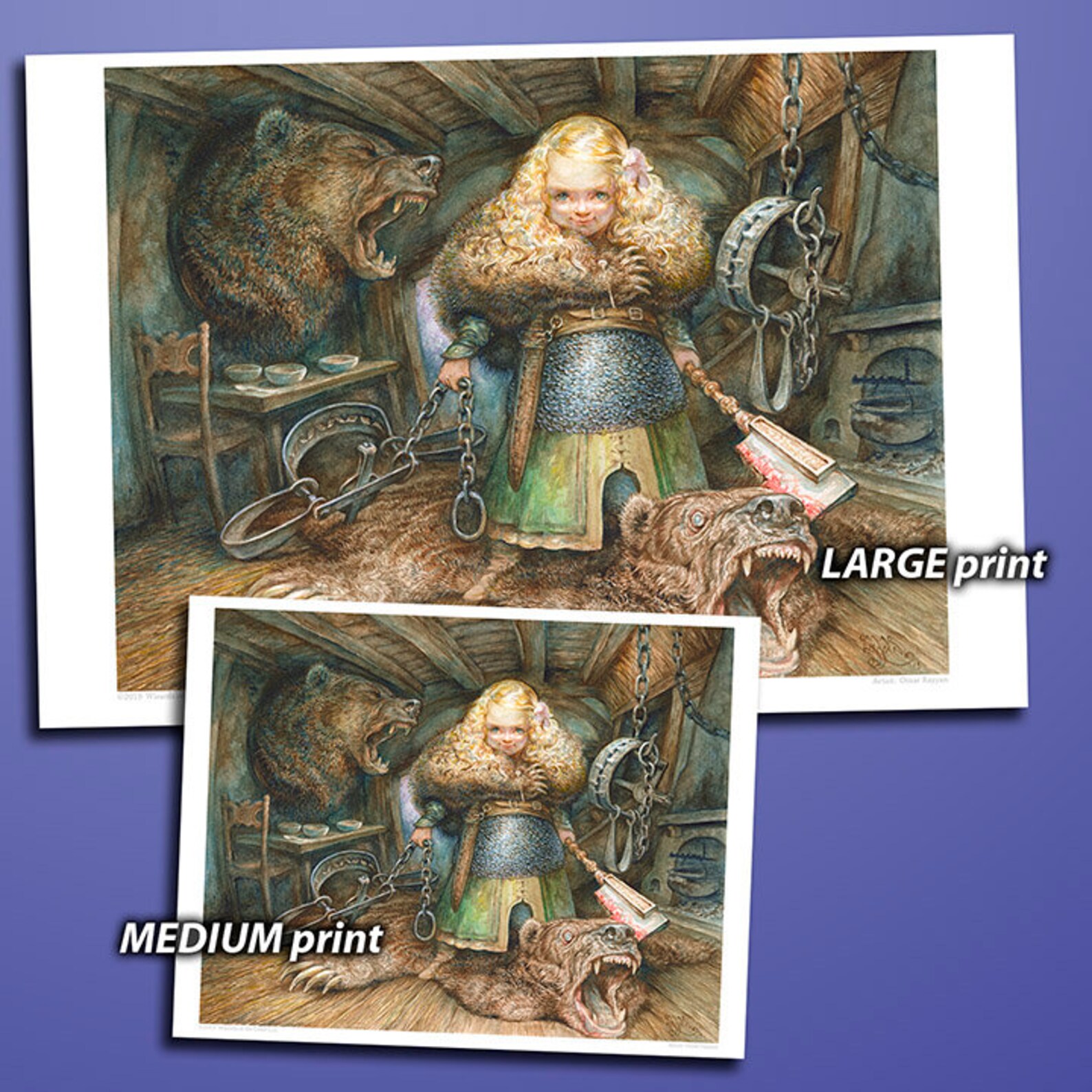 Flaxen Intruder print Goldilocks Magic the Gathering Mtg - Etsy