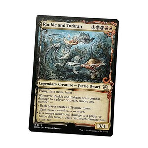 Rankle and Torbran Signed Artist Proof Game Card Magic the Gathering ...