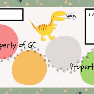 Printable Dinosaur Token Board Bundle With Reinforcers, Reward Chart ...