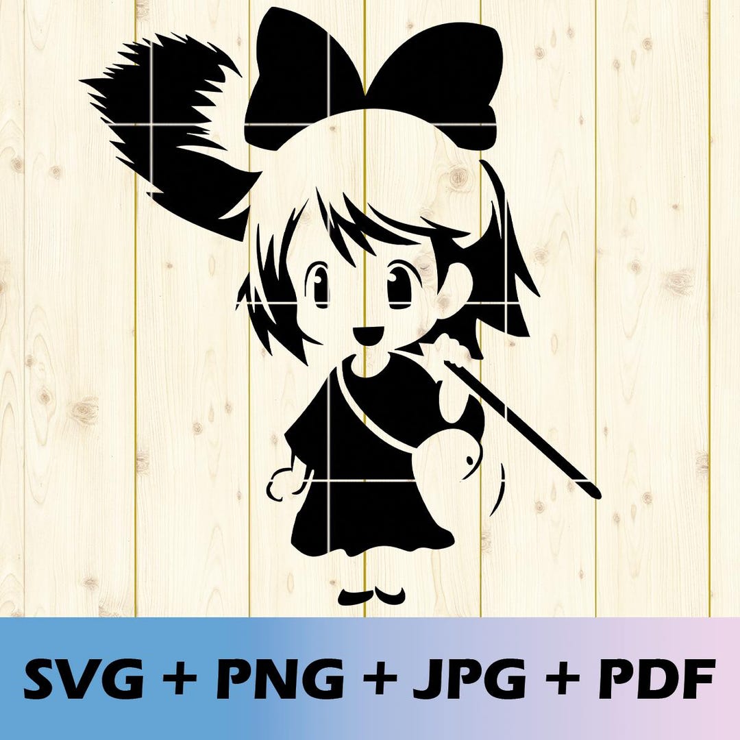 Kiki Delivery Service / Kiki's Delivery Service Svg / Png / Pdf / Jpg ...