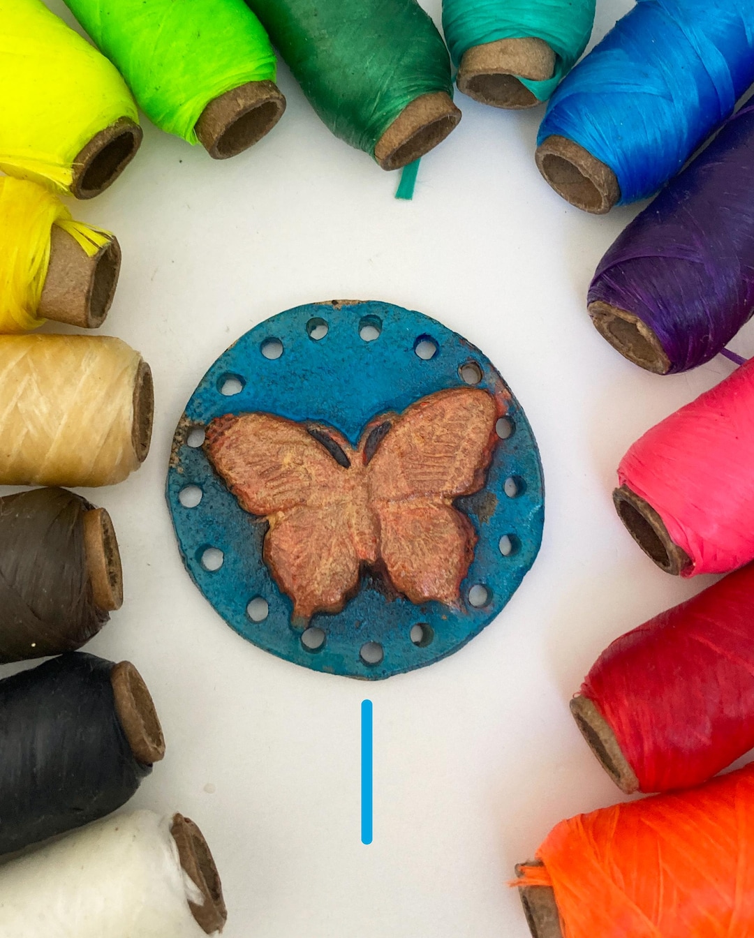 Butterfly Ceramic Base for Pine Needle Basket - Etsy