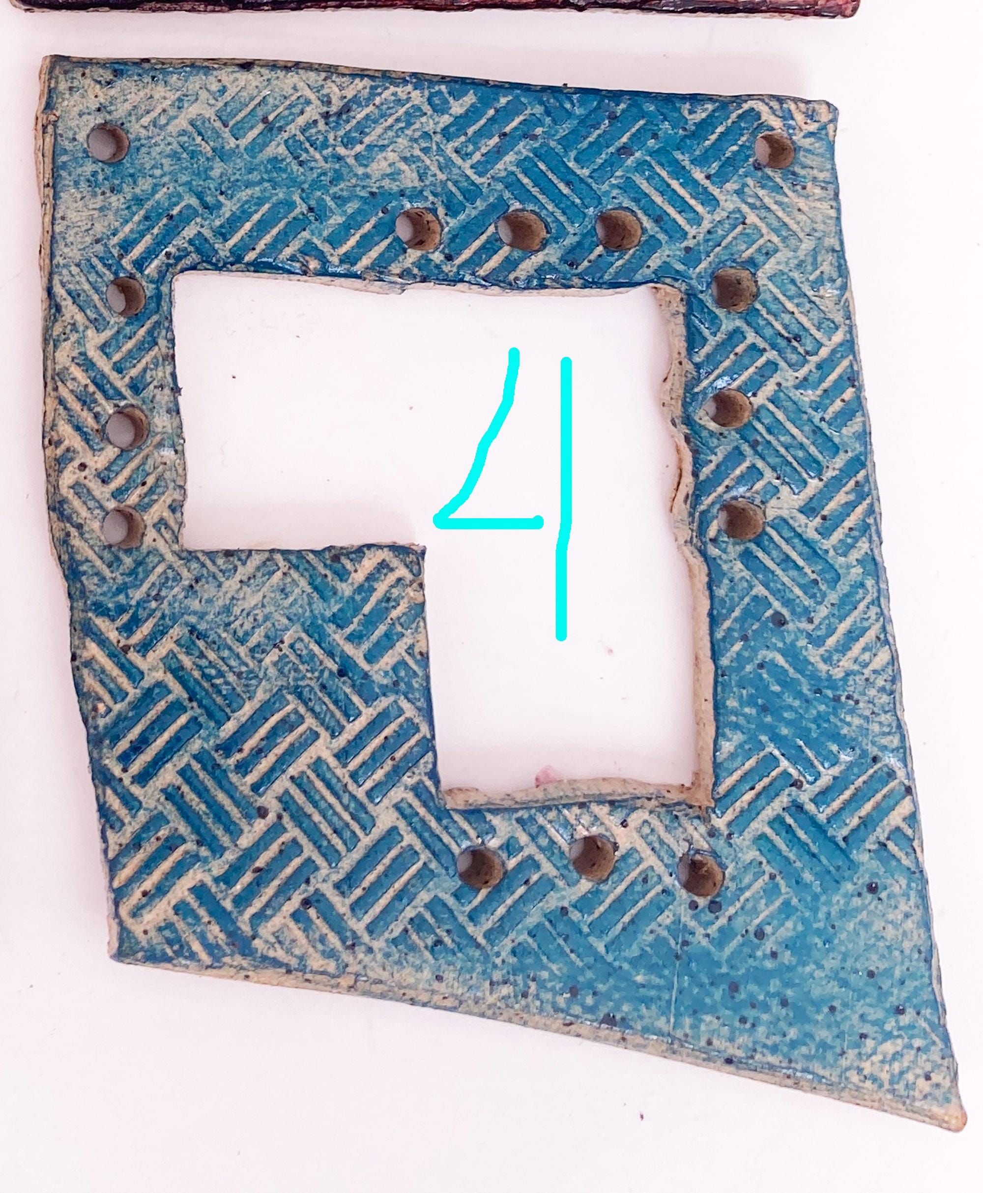 Pottery for Weaving Window Rectangular Loom Style, Choice of Colors ...