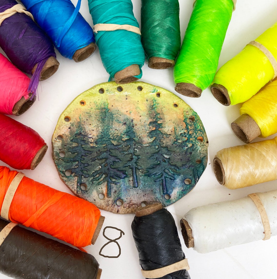 Forest of Trees Basketry Base for Coiling, Ceramic - Etsy