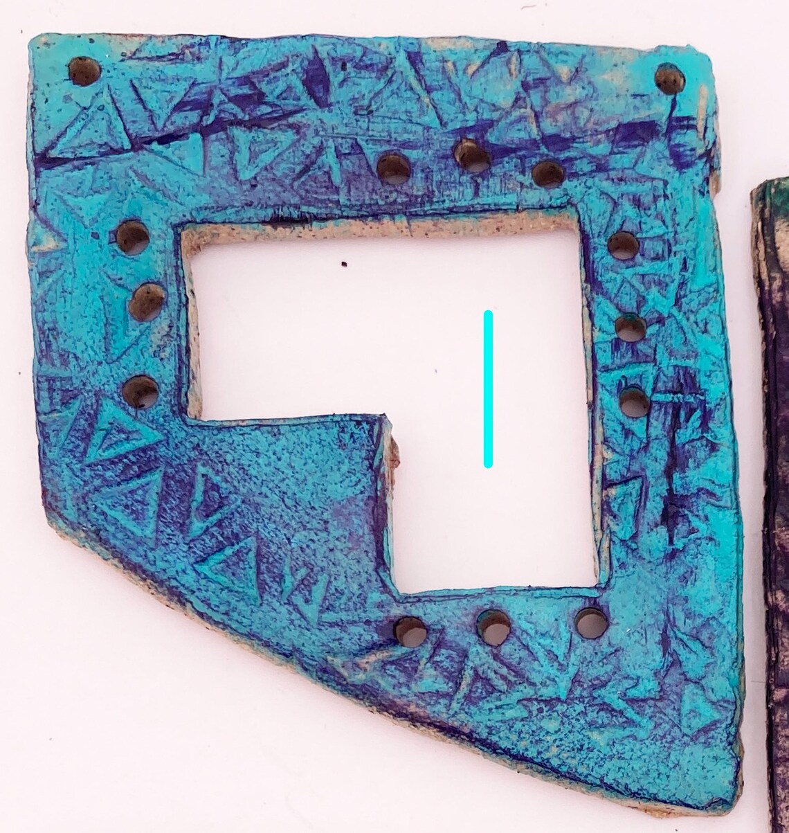 Pottery for Weaving Window Rectangular Loom Style, Choice of Colors ...