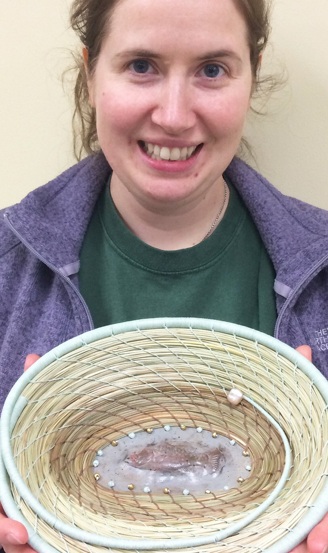 Fish Pottery Basket Start 3D Pine Needle Basketry Coiling - Etsy