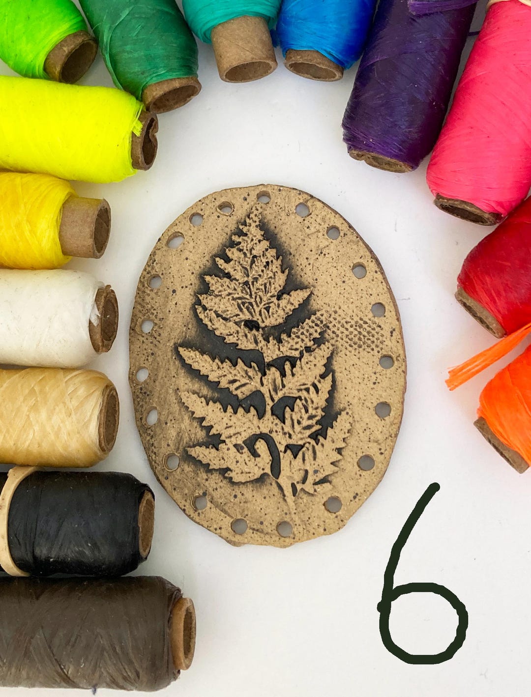 3D Fern Leaf for Pine Needle Basketry, Basket Base, Coiling Start - Etsy