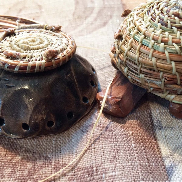 Turtle Shell Rattle - Etsy