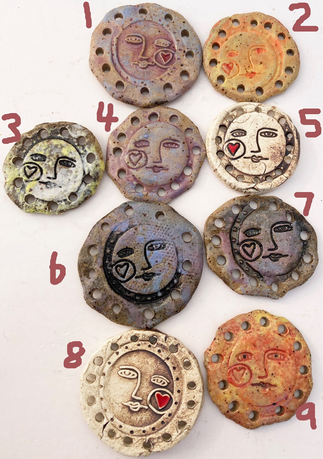 Face Pottery Basketry Base - Etsy