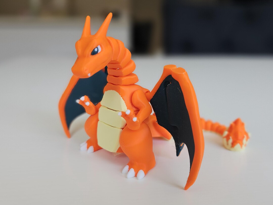 Articulated Charizard | 3D Printed Pokemon Figure - Etsy