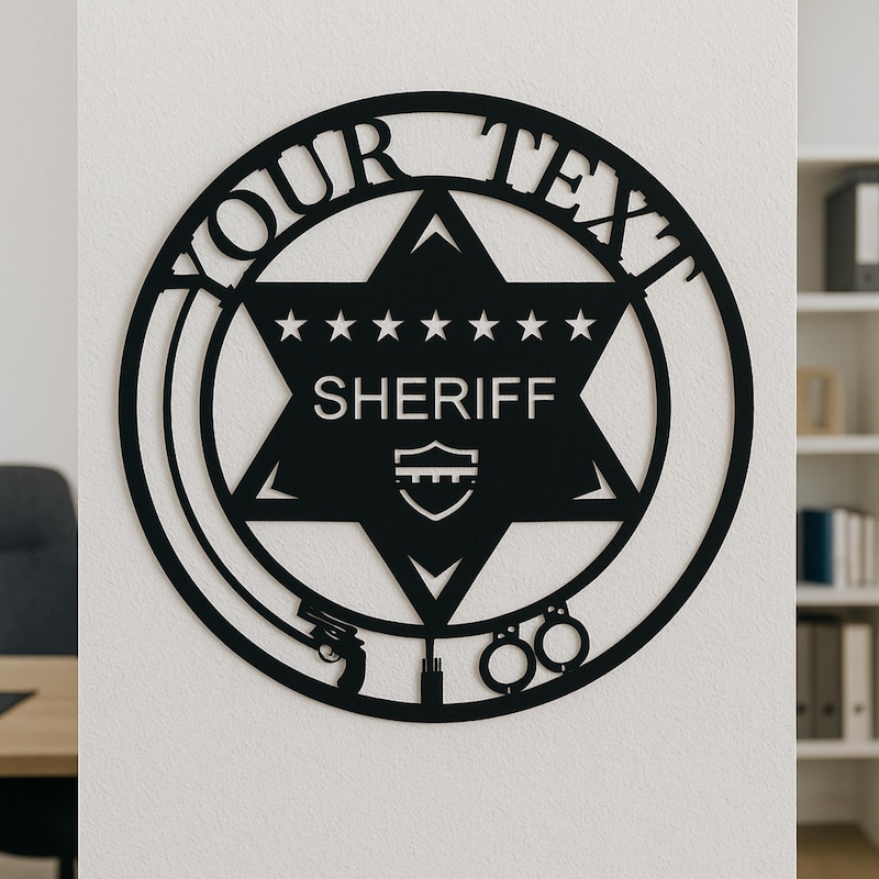 Law Enforcement Sign - Etsy