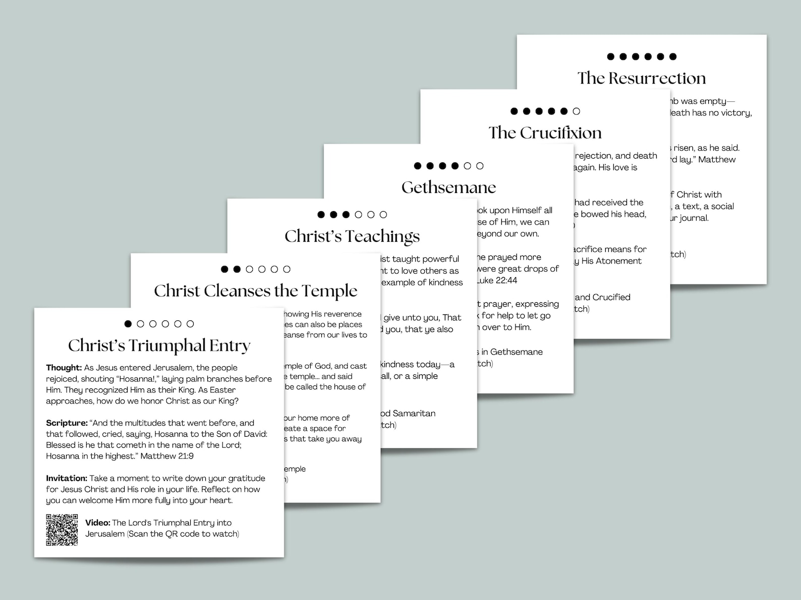 6-day Easter Countdown | LDS | Digital Download | Ministering | Relief ...