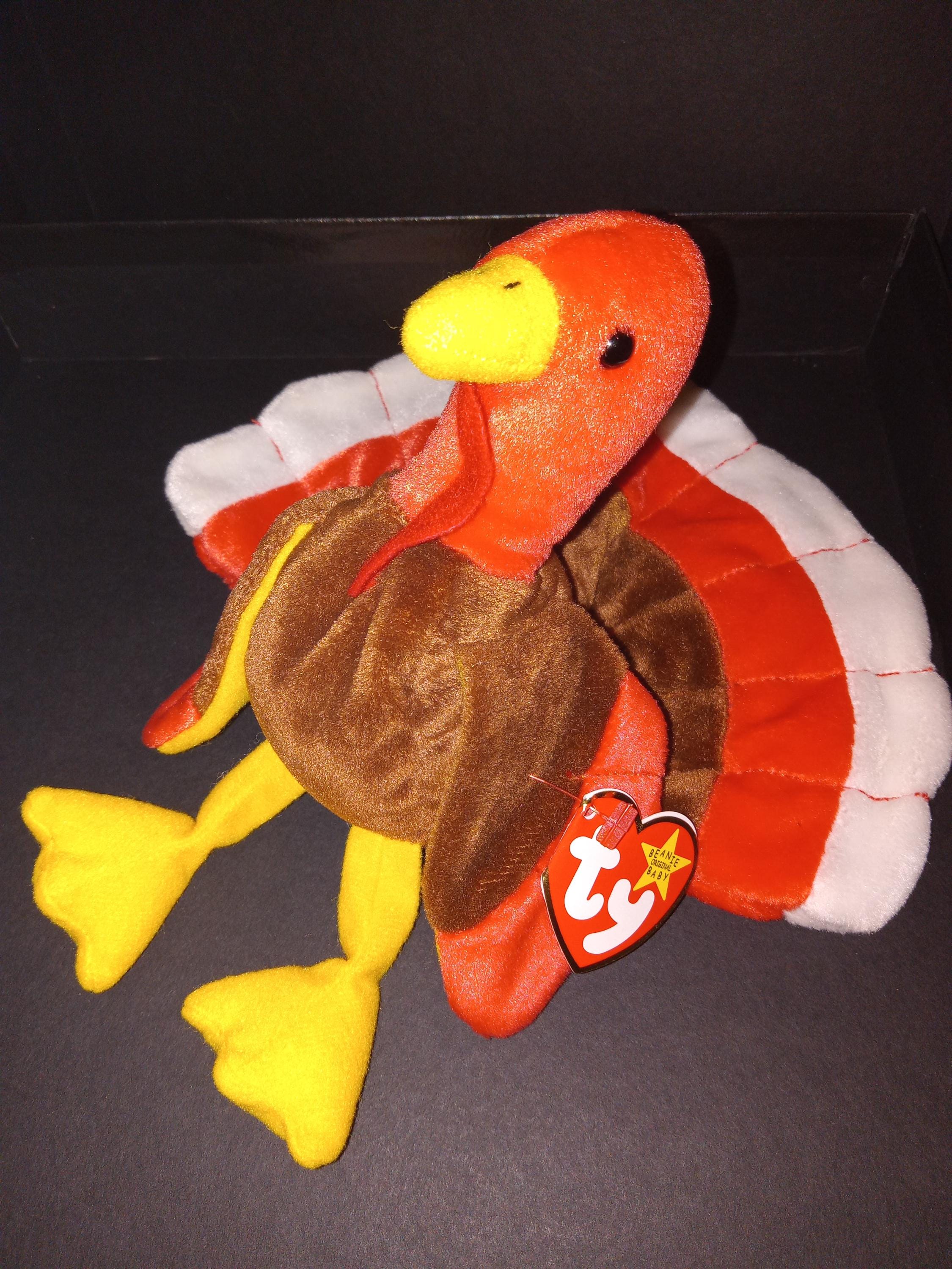 Gobbles the Turkey 1996 TY Beanie Baby - Etsy