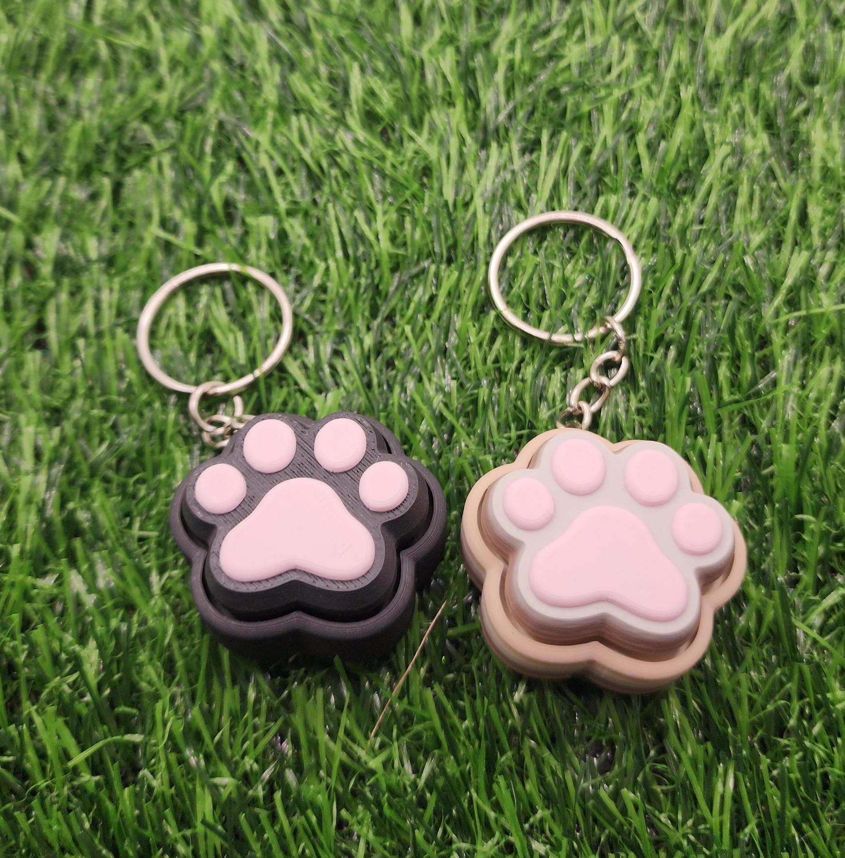 Paw Clicker Fidget Toy (3-pack) | Cat & Dog Paw Designs | ADHD + Autism ...