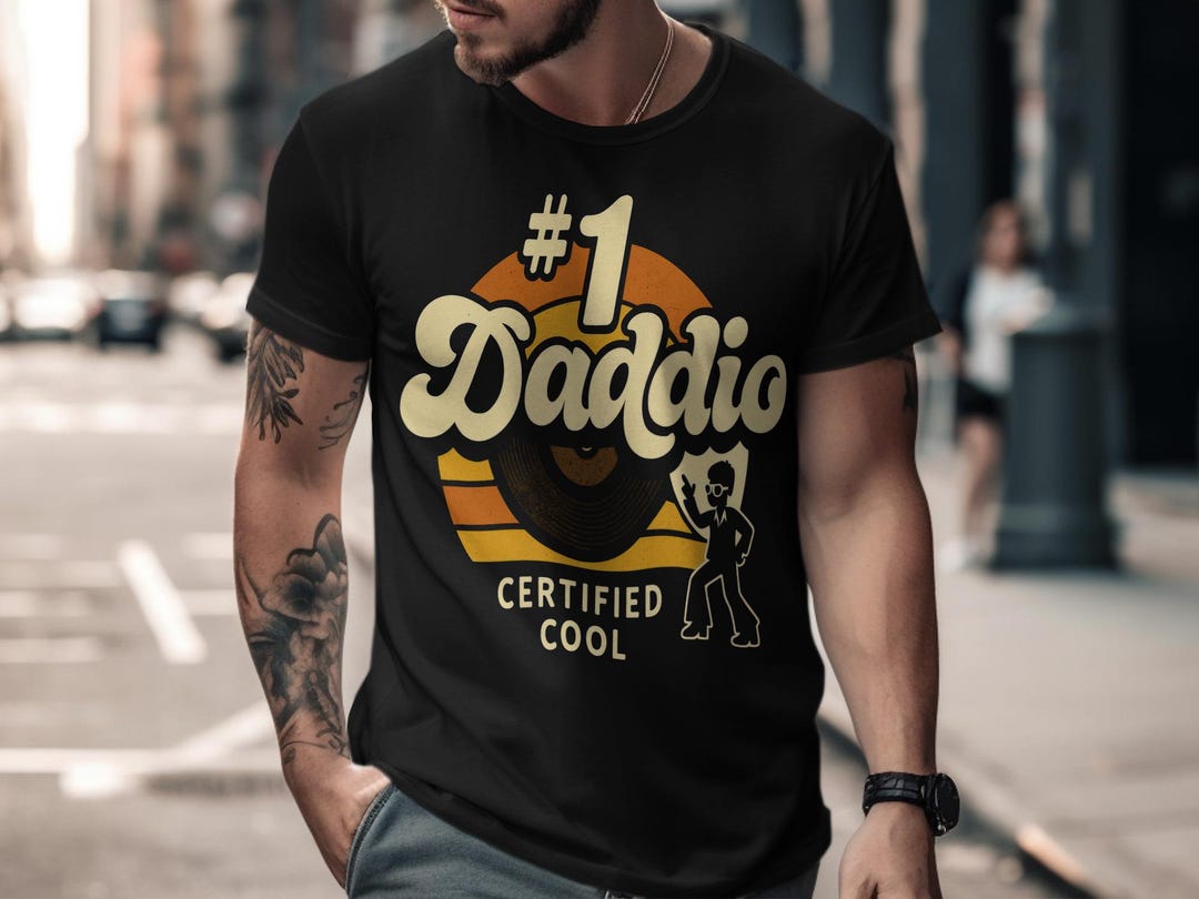 Number 1 Daddio, Digital Download, PNG for T-shirts, Fathers Day Gift ...