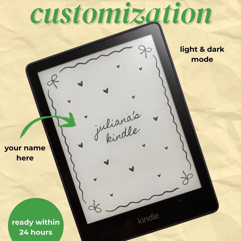 Kindle/ Kobo Charm - Etsy