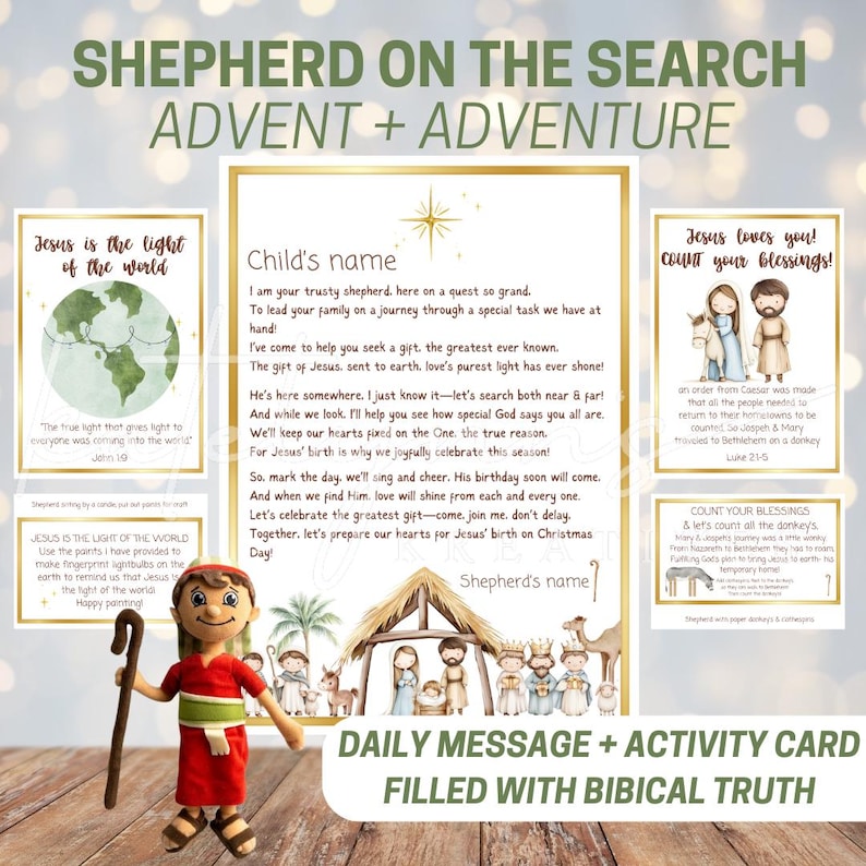 Shepherd on the Search Content ADVENT+ADVENTURE - Etsy