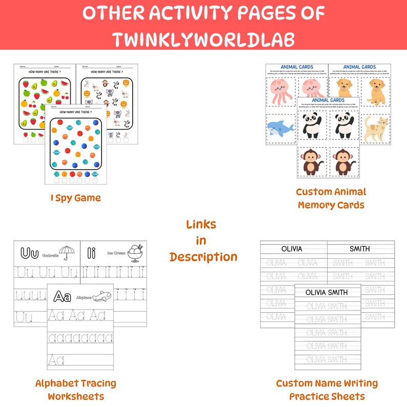 Missing Numbers 1-200 Worksheets Printable - Preschool Kindergarten ...