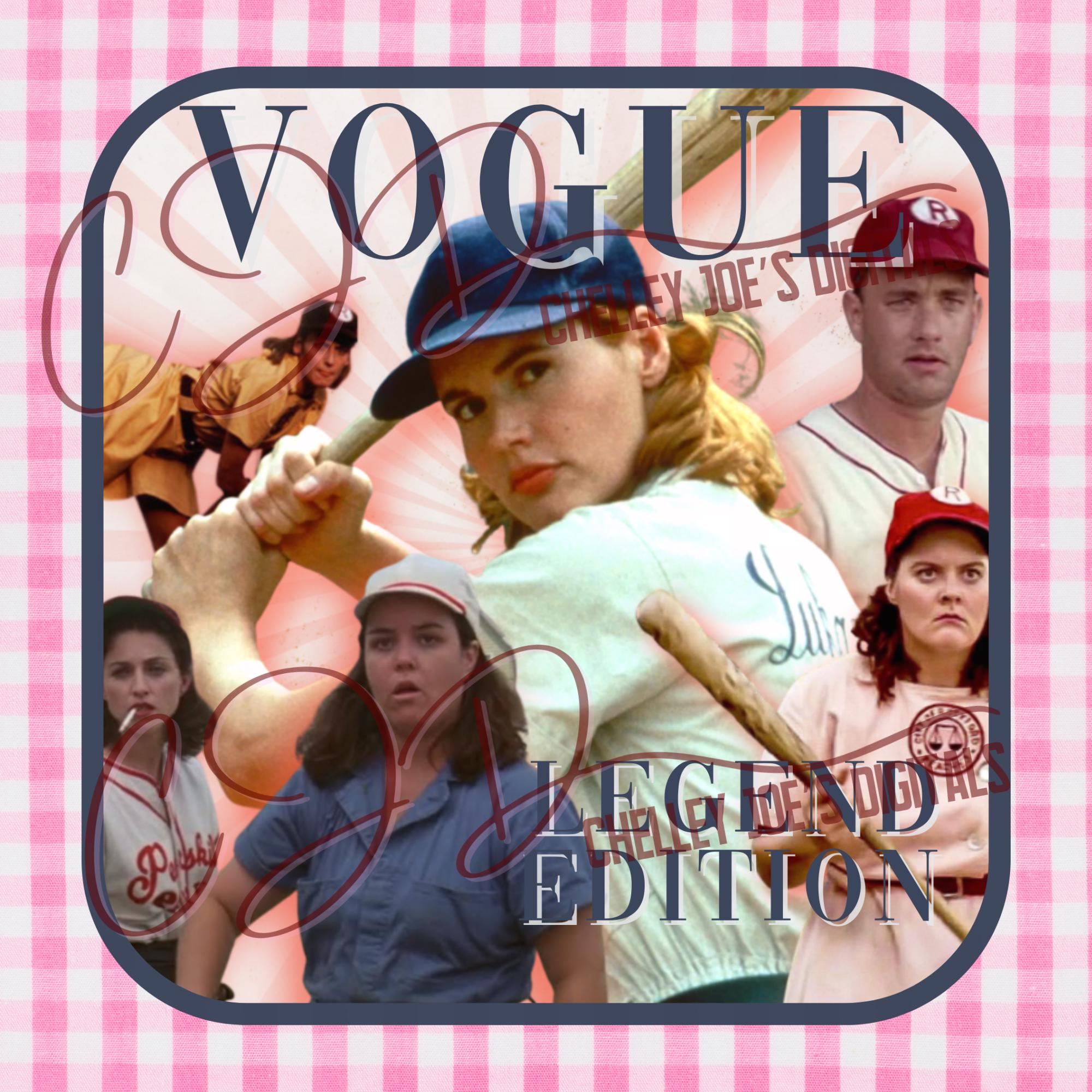 Vintage Magazine Cover, Fashion Magazine, Softball, Magazine Cover, A ...