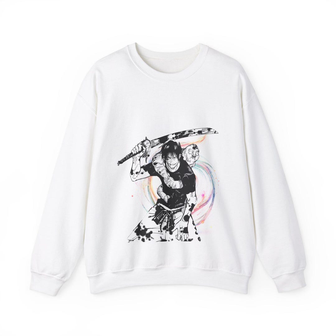Toji Sweater, Jujutsu Kaisen Anime Sweatshirt, Unisex Anime Crewneck ...