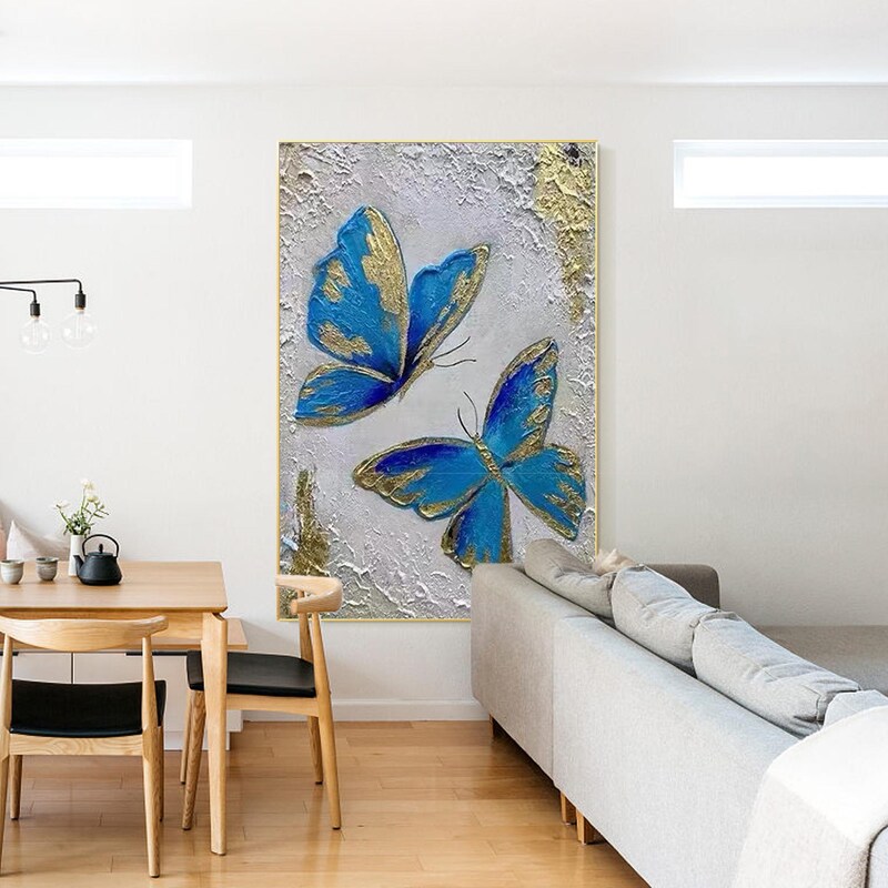 Textured Art Butterfly - Etsy