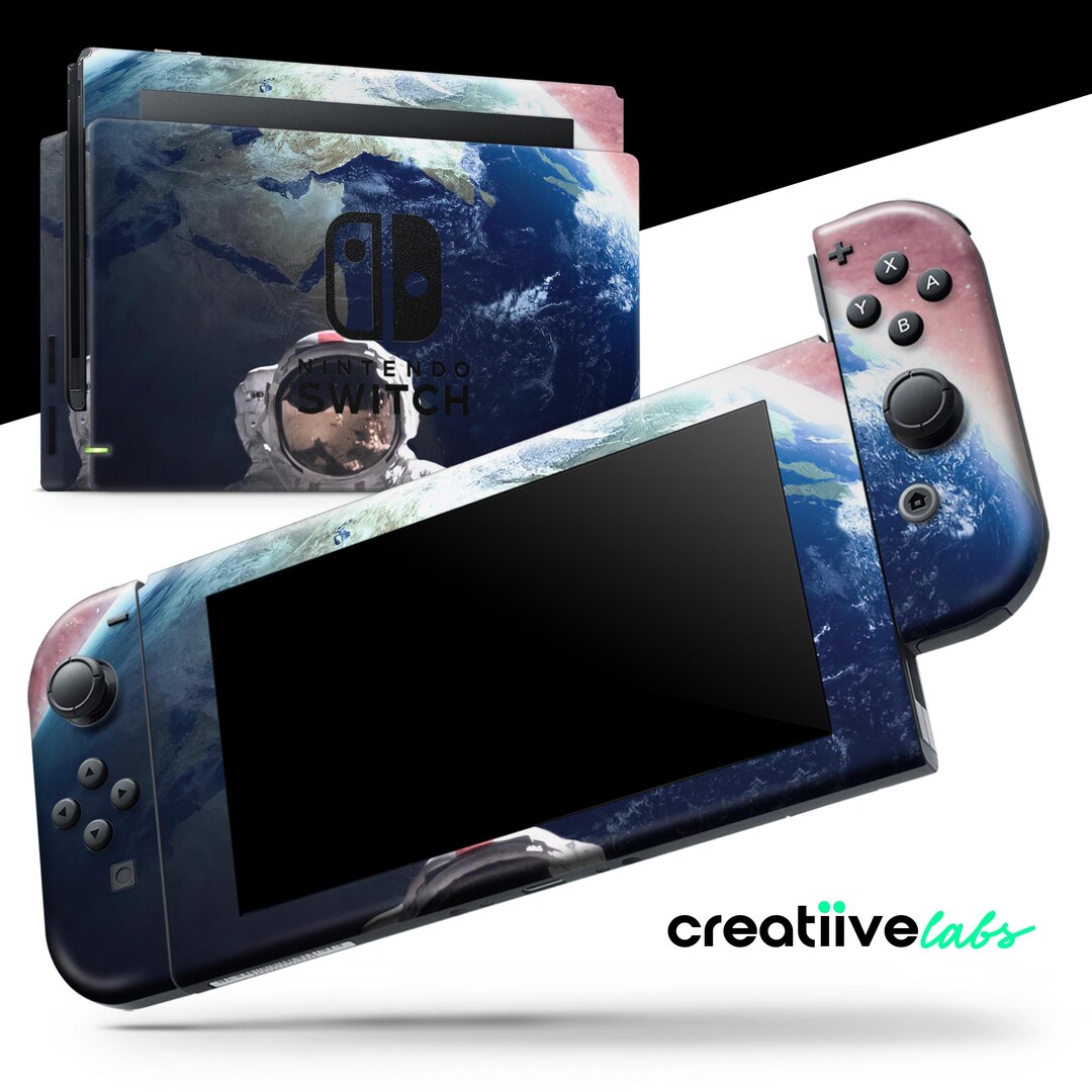 Astronaut V2 Skin Wrap Vinyl Decal for Nintendo Switch Lite Console ...