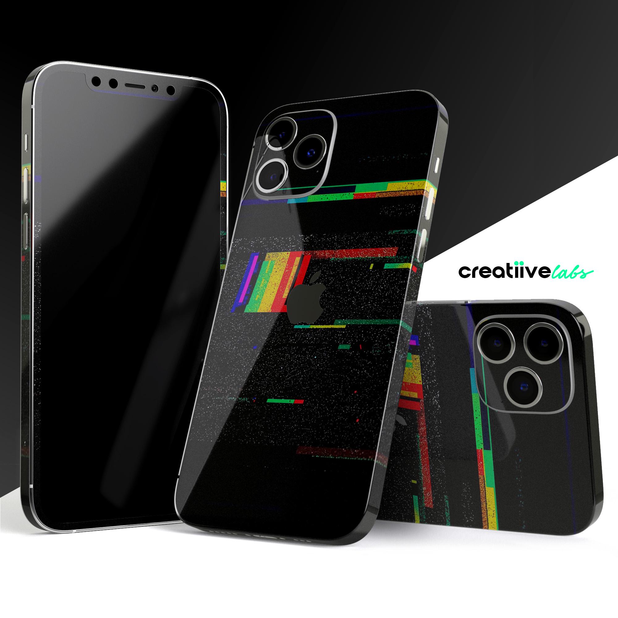 VHS Tape Glitch 8 | Protective Vinyl Decal Wraps for All iPhone Models ...
