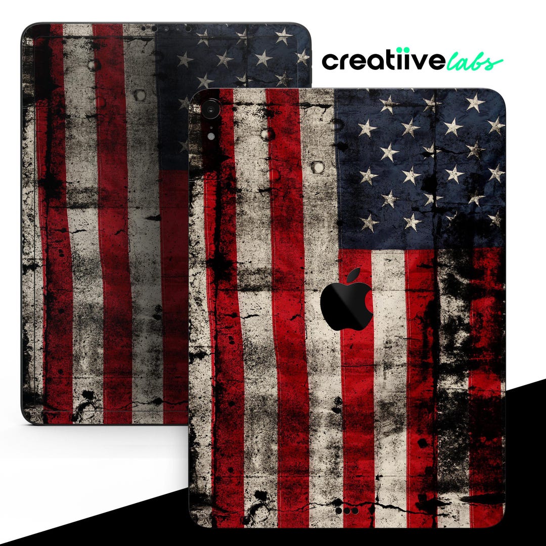 American Distressed Flag Panel | Protective Vinyl Decal Wraps for All ...