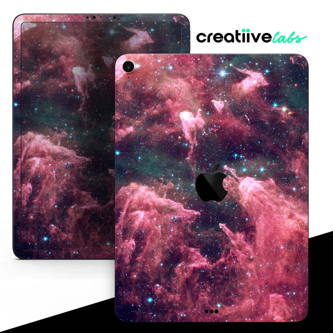 Crimson Nebula | Protective Vinyl Decal Wraps for All iPad Models ...