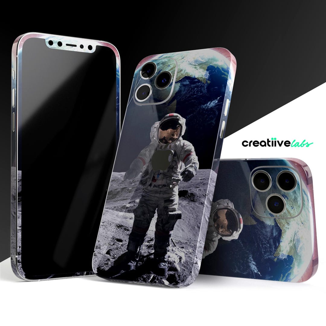 Astronaut V2 | Protective Vinyl Decal Wrap for iPhone Models | 17, Air ...