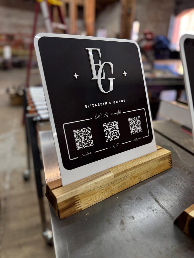 Custom Laser-cut Acrylic Business Sign Personalized Logo Display With ...