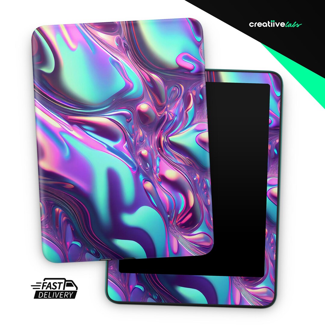 Liquid Metal 38 | Protective Vinyl Decal Wraps for the Amazon Kindle ...