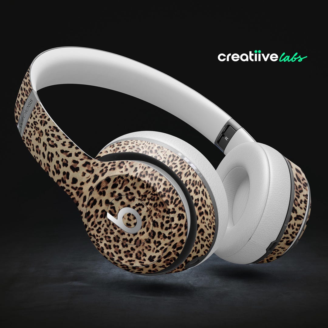 Brown Vector Leopard Print | Protective Vinyl Decal Wraps for All Beats ...