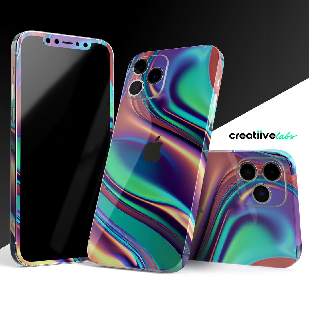 Liquid Metal 40 | Protective Vinyl Decal Wrap for iPhone Models | 17 ...