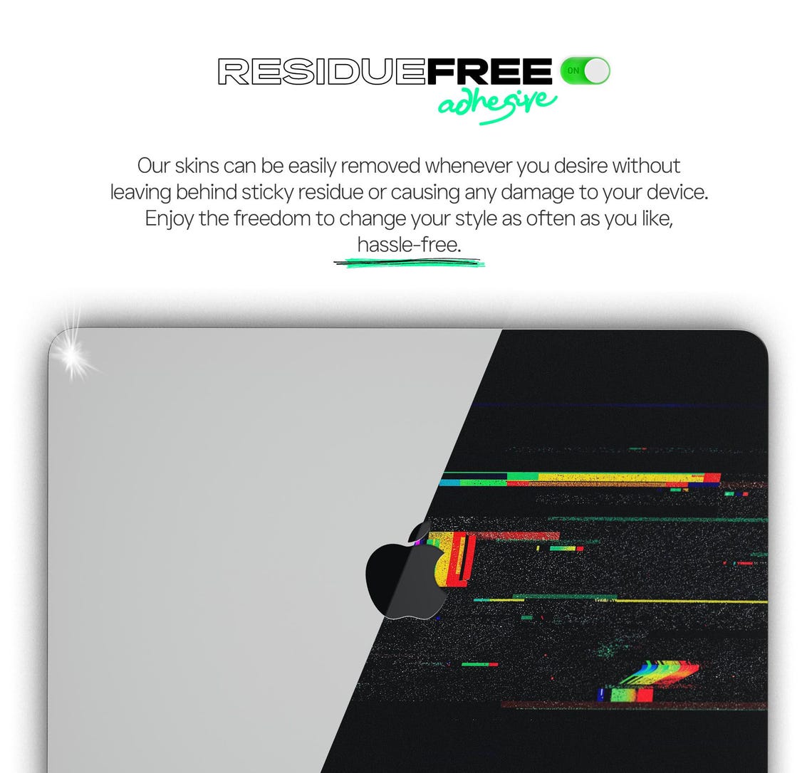 VHS Tape Glitch 8 | Protective Vinyl Decal Wraps for Long-term ...
