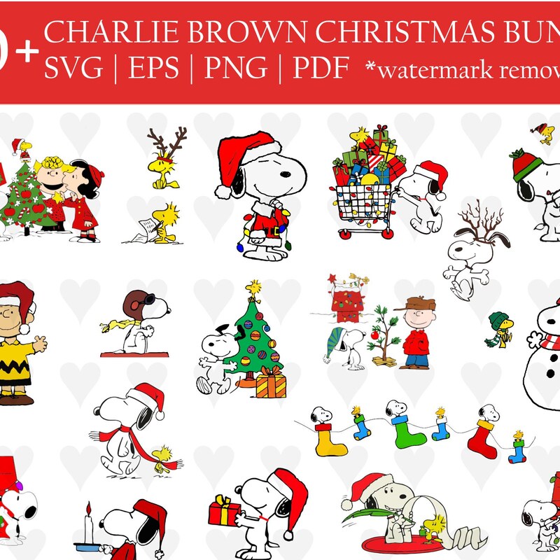 Charlie Brown Christmas Clip Art - Etsy