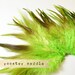 50 Pcs+ - Rooster Saddle Feathers - 2 Inch Strip - Two-tone, Pointy Tip ...