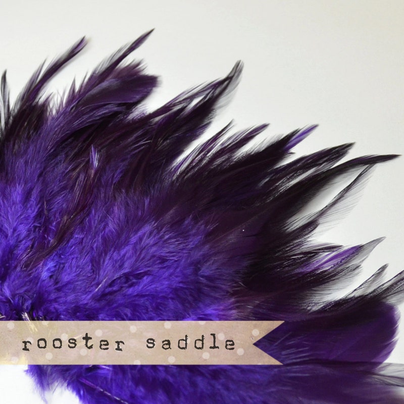 Purple Feathers - Etsy