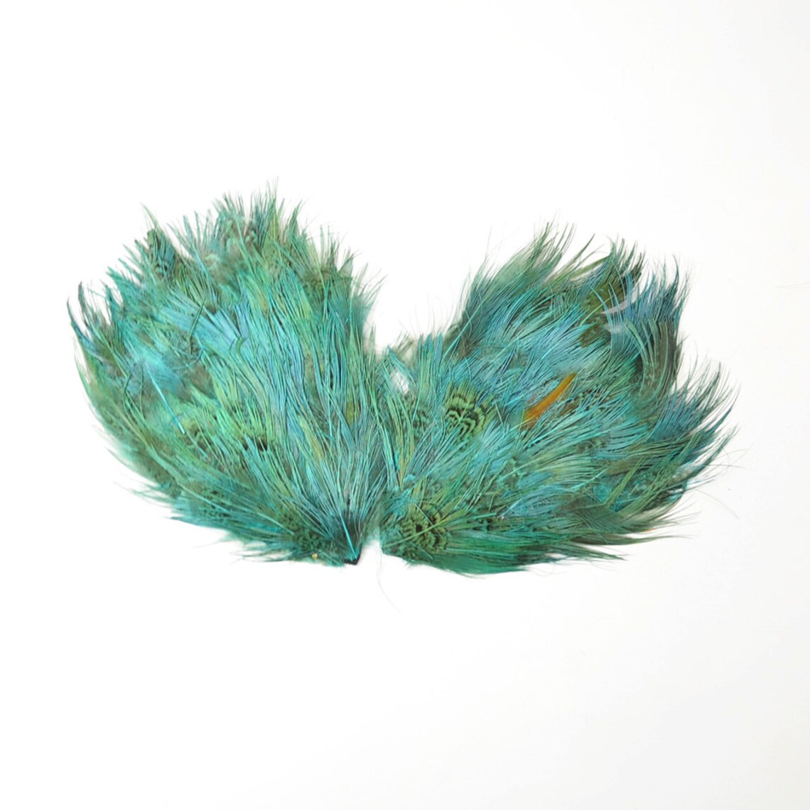 Pheasant Feather Pad, Jade Green (1pc) - Etsy