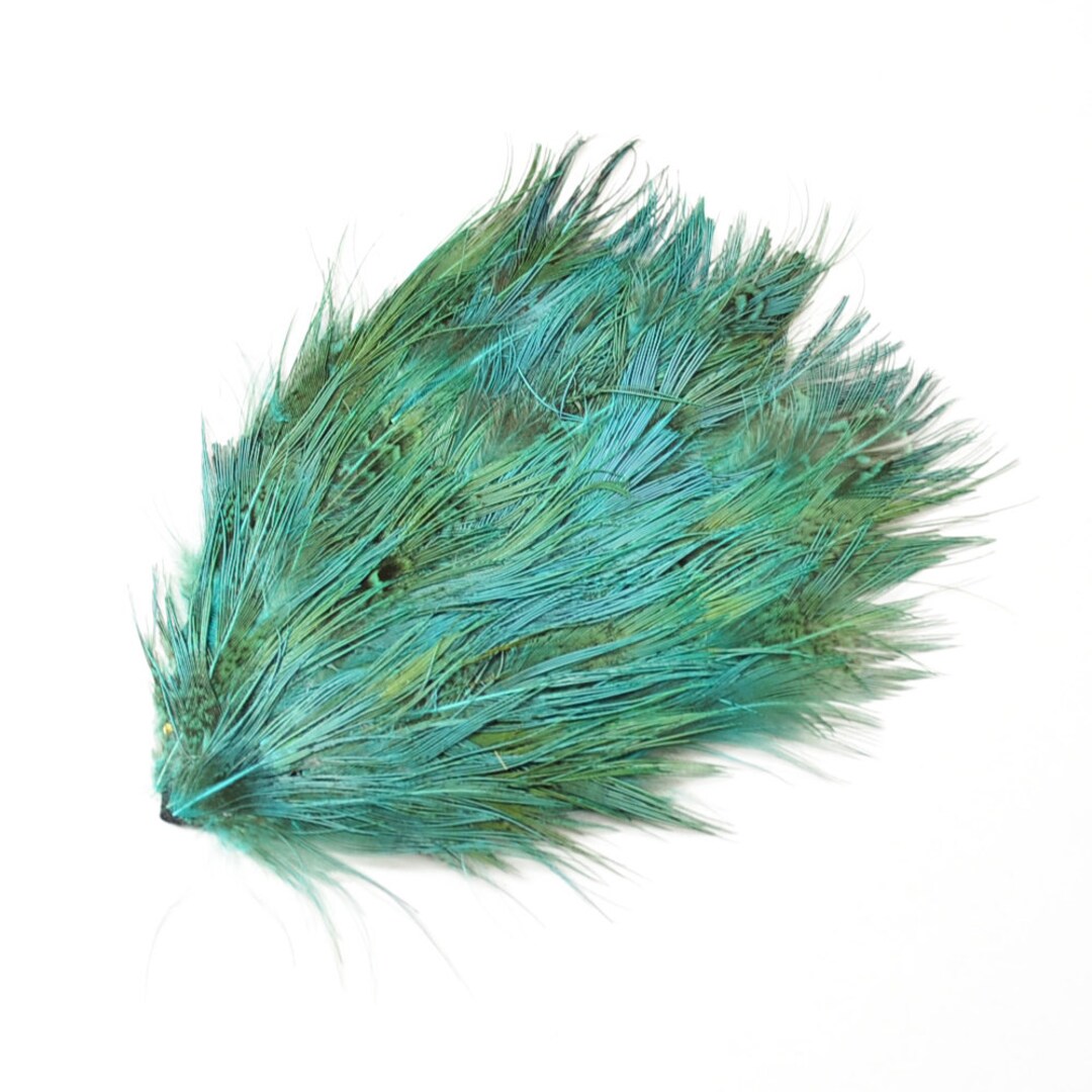 Pheasant Feather Pad, Jade Green (1pc) - Etsy