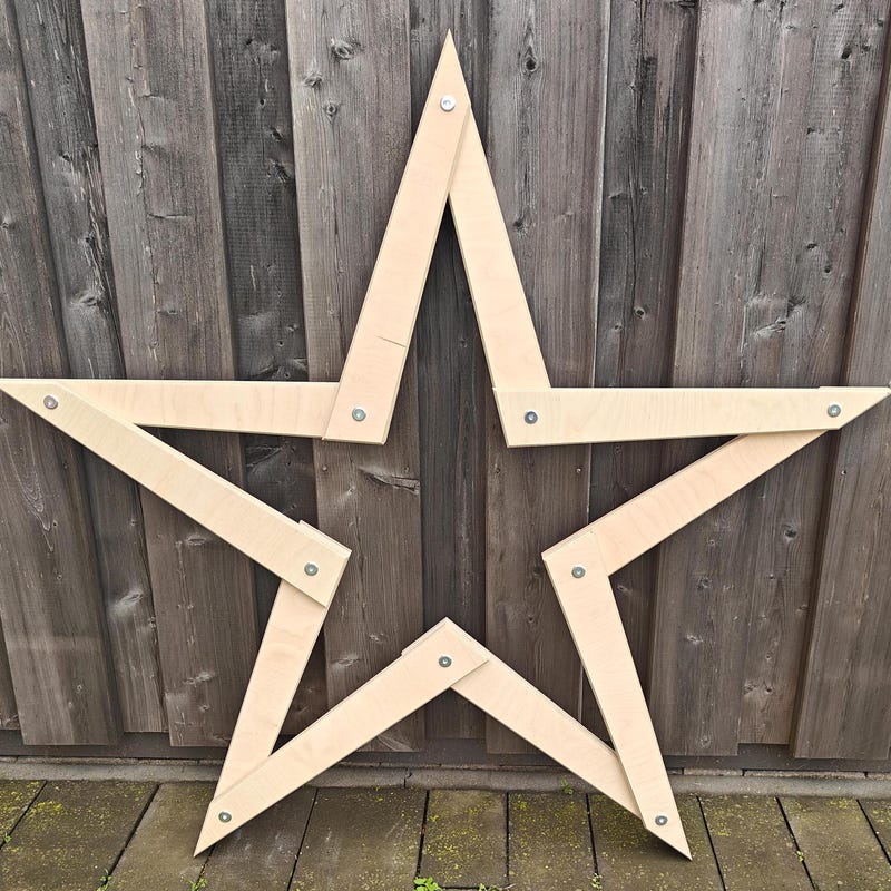 Xxl holz weihnachtsstern - Etsy.de