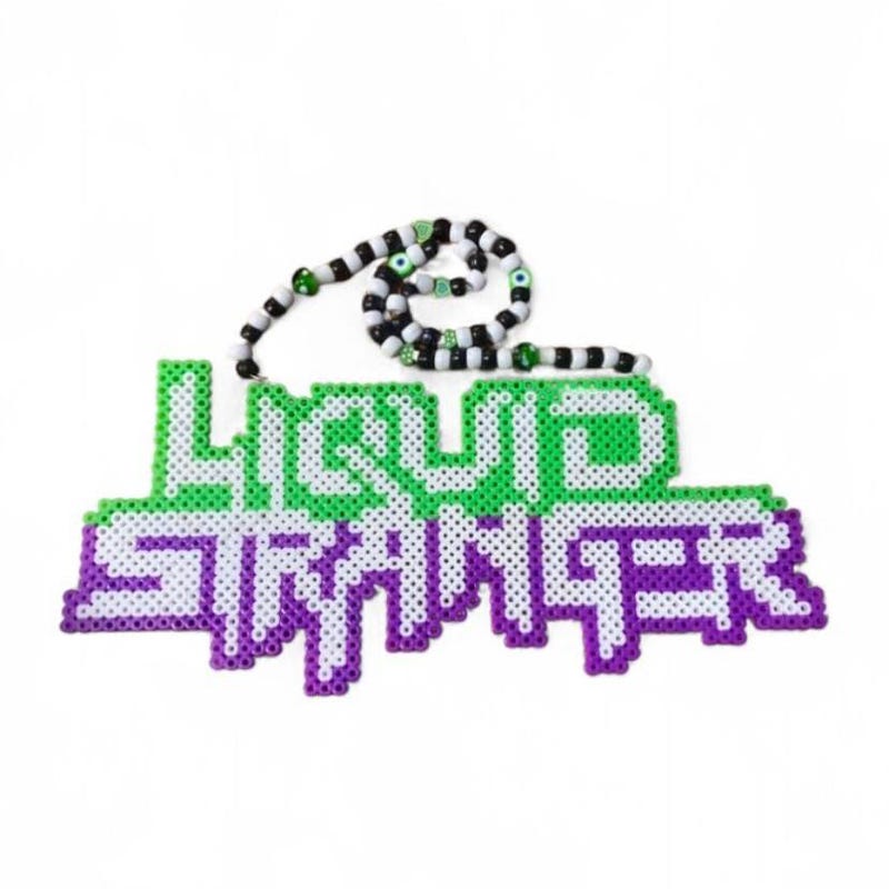 Perler Bead Necklace - Etsy